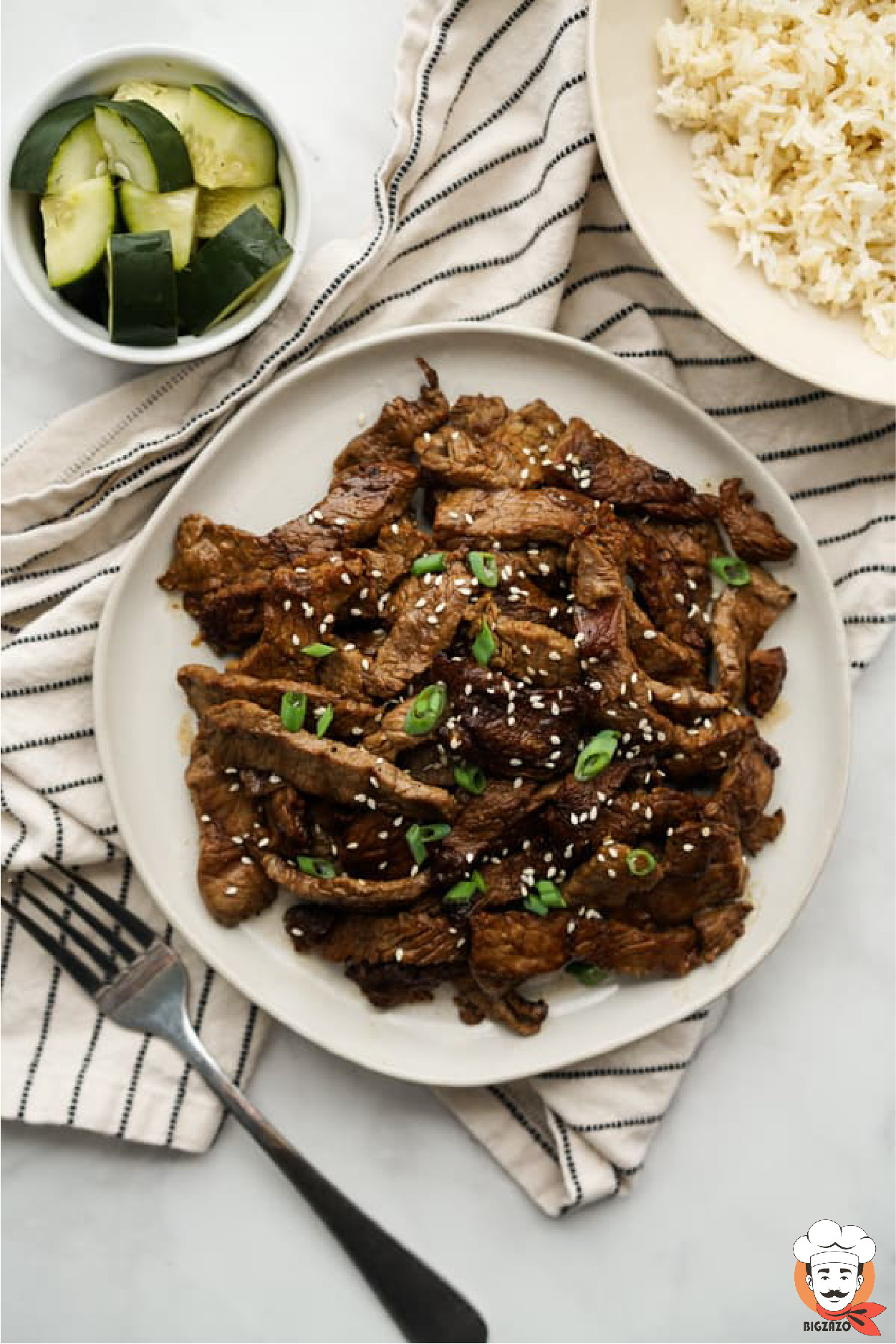Beef Bulgogi (Korean BBQ Beef) – Zazoo Recipes