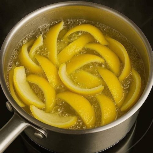 Boil Lemon Peels And Drink The Liquid – Zazoo Recipes