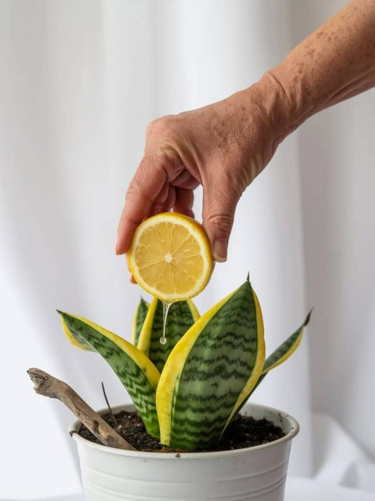 Snake Plant & Lemon Juice: Why This Viral Trick Can Damage Your Plant ...