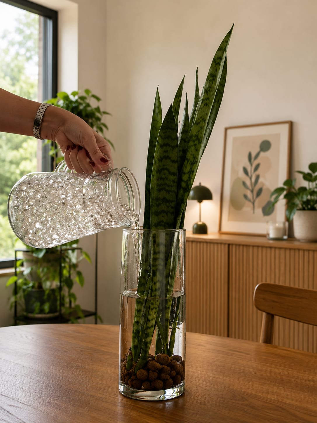 Why More Homeowners Are Growing Snake Plants and Lucky Bamboo in Glass ...