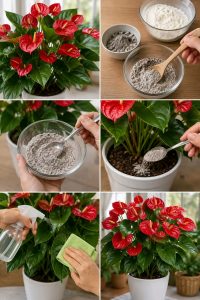 Anthurium Bloom Booster Guide: A Complete Guide to Using Wood Ash ...