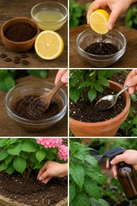 Why Some Gardeners Are Mixing Coffee Grounds and Lemon Juice for ...