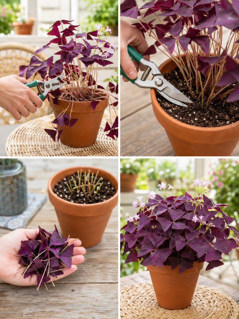 How to Prune Purple Shamrock for Fuller Growth: A Complete Guide for ...