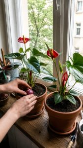 Why Some Homeowners Are Placing Red Onion Around Anthurium Soil to ...